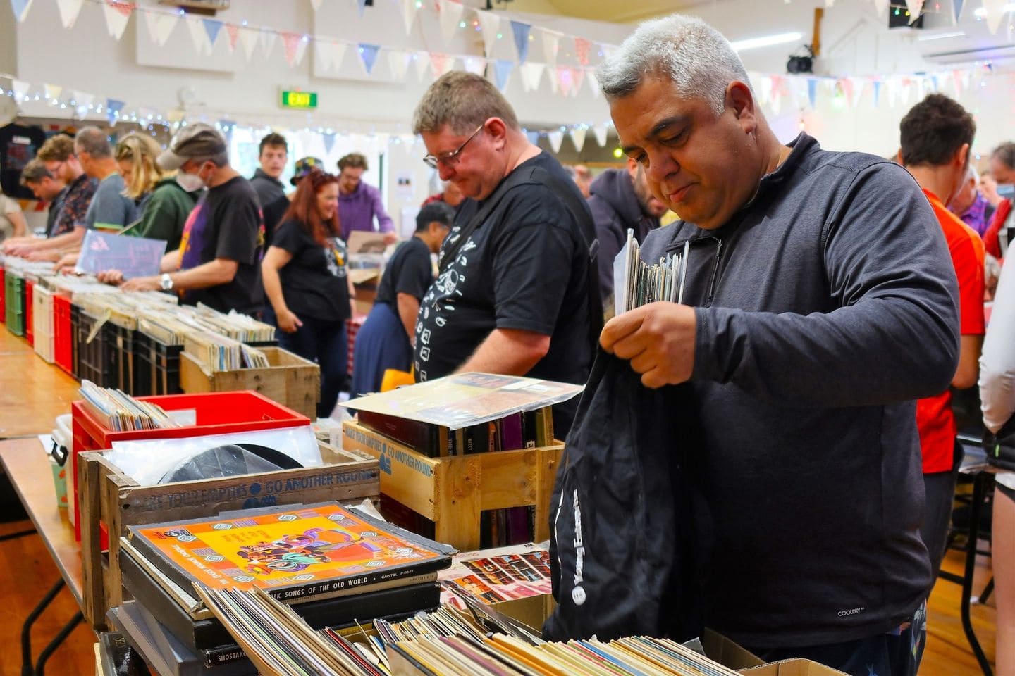 ‘Record’ number of sellers at a Village Vinyl Fair with vibe ...